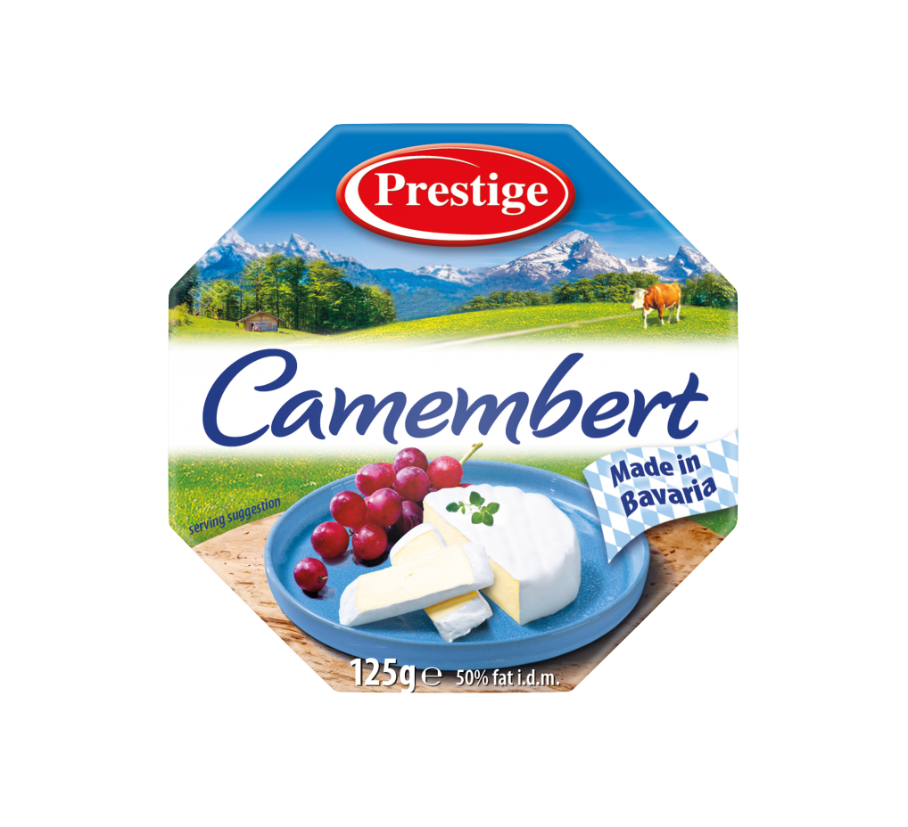 Сыр Prestige Камамбер 50% 125г - LUXIMO